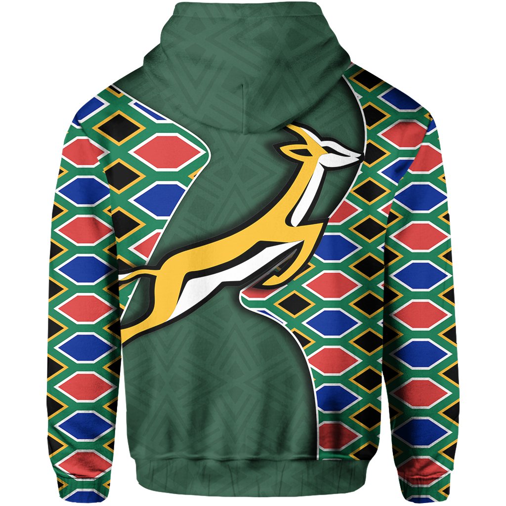 South Africa Springboks Zip - Hoodie Style – Aljaira