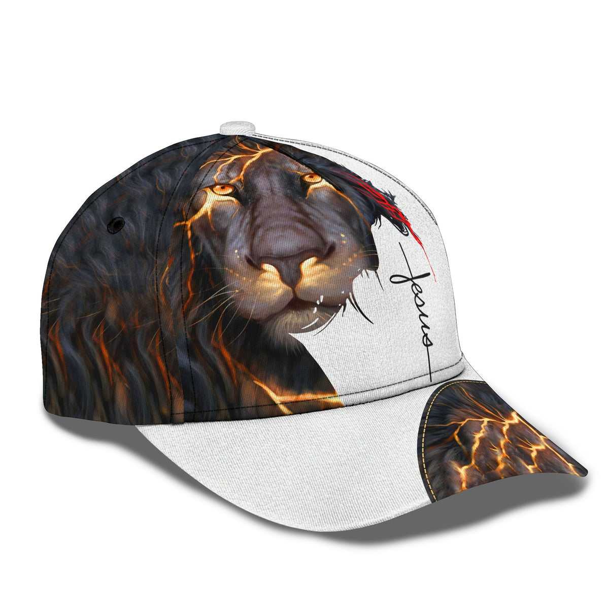 Lion With Jesus Cap, Jesus Christ Cap LT10 – Aljaira