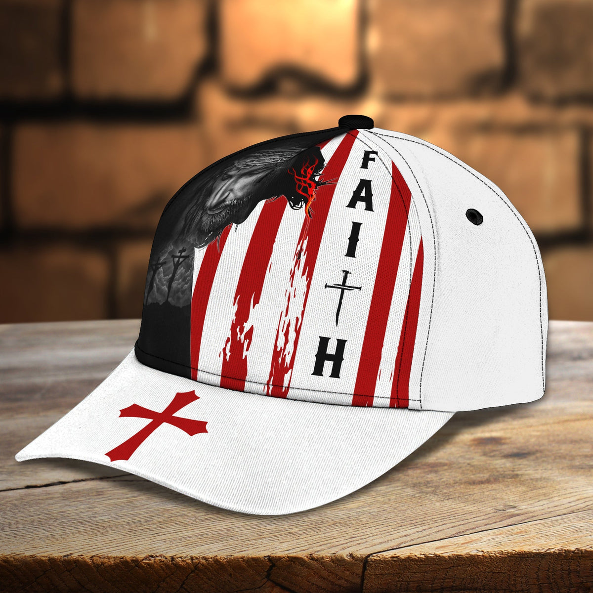 Faith Jesus Cap, Jesus Christ Cap LT10 – Aljaira