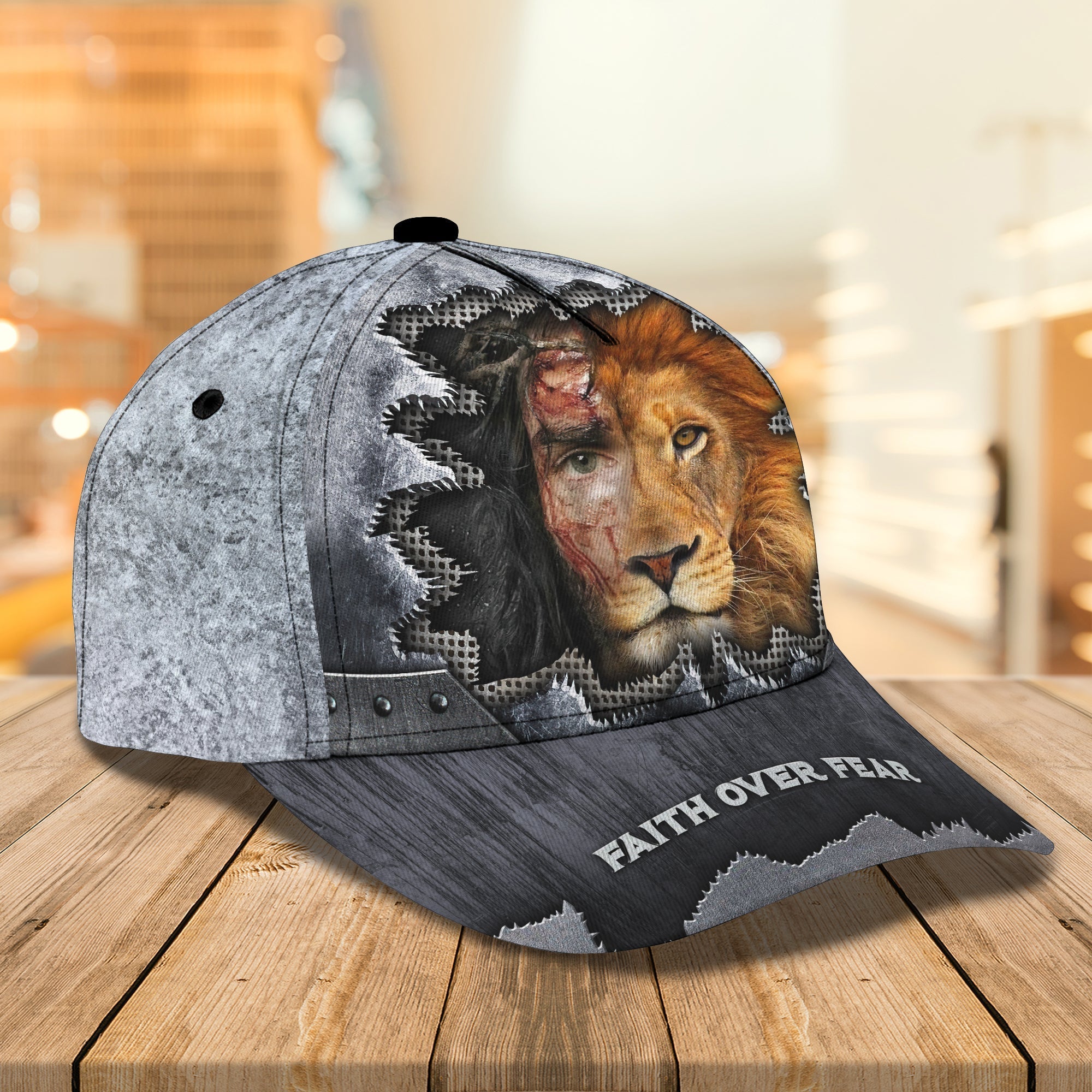 Faith Over Fear Cap, God Jesus Cap LT10 – Aljaira