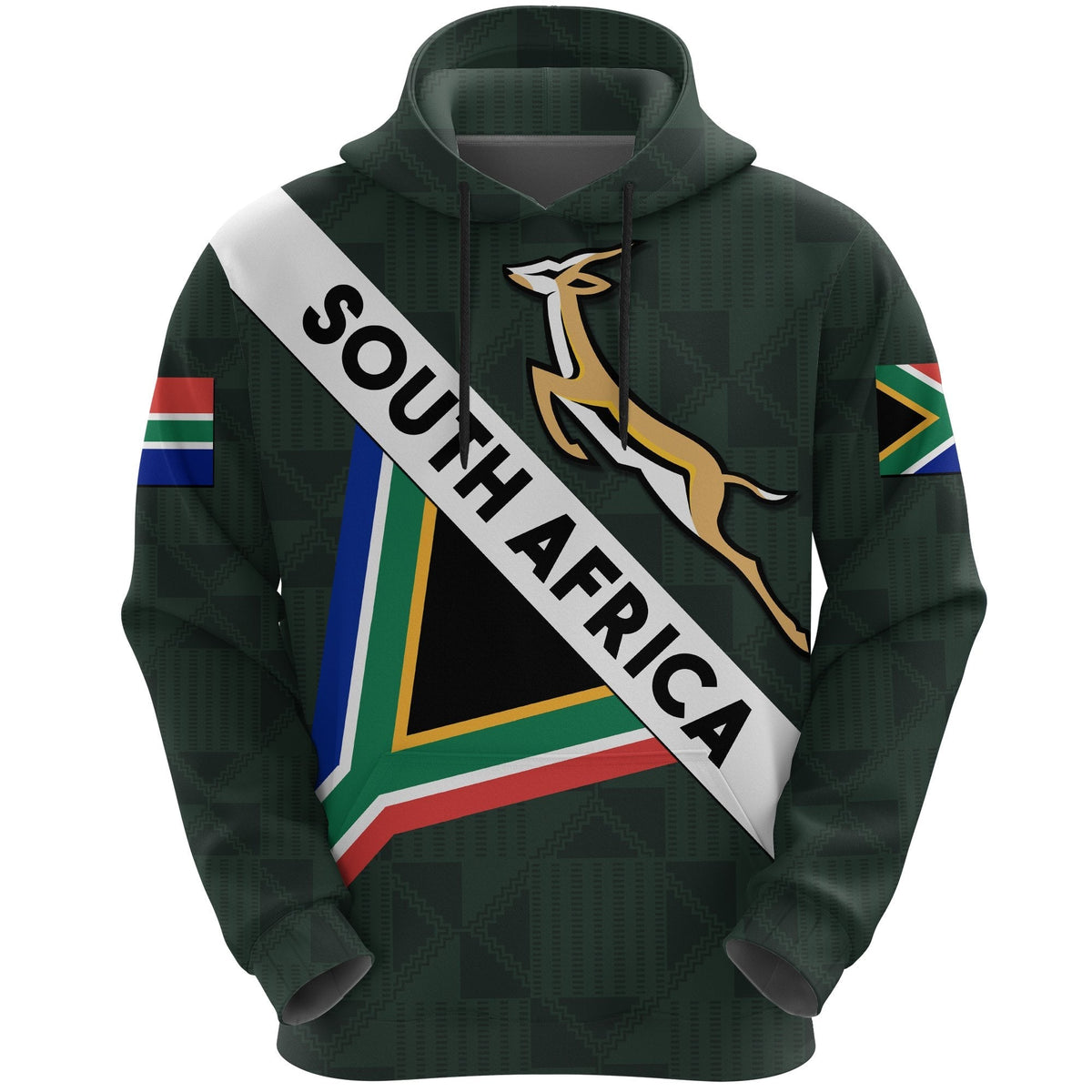 South Africa Hoodie Springbok Miss Universe Style – Aljaira