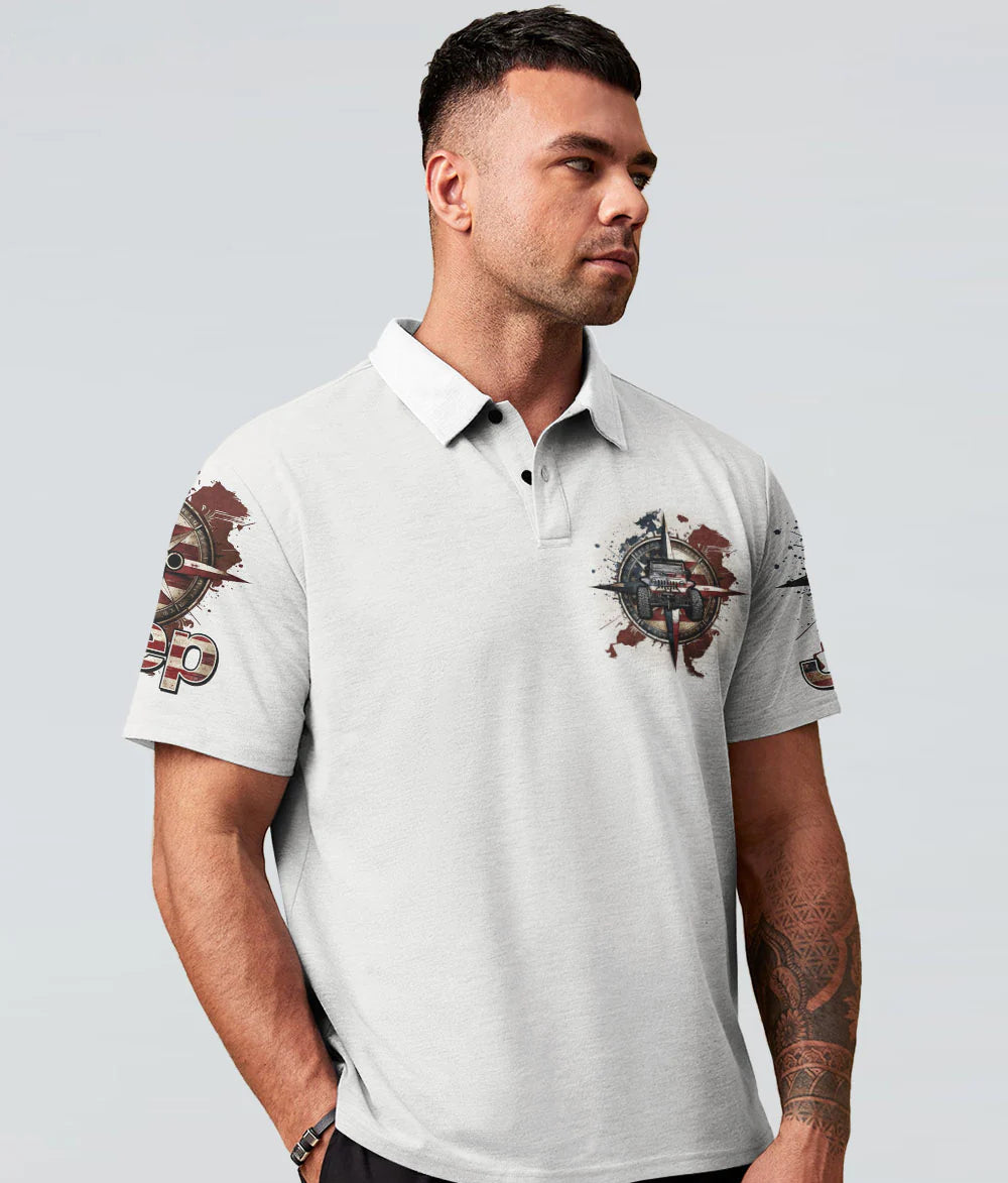 Jeep Life Compass American Polo Shirt – Aljaira