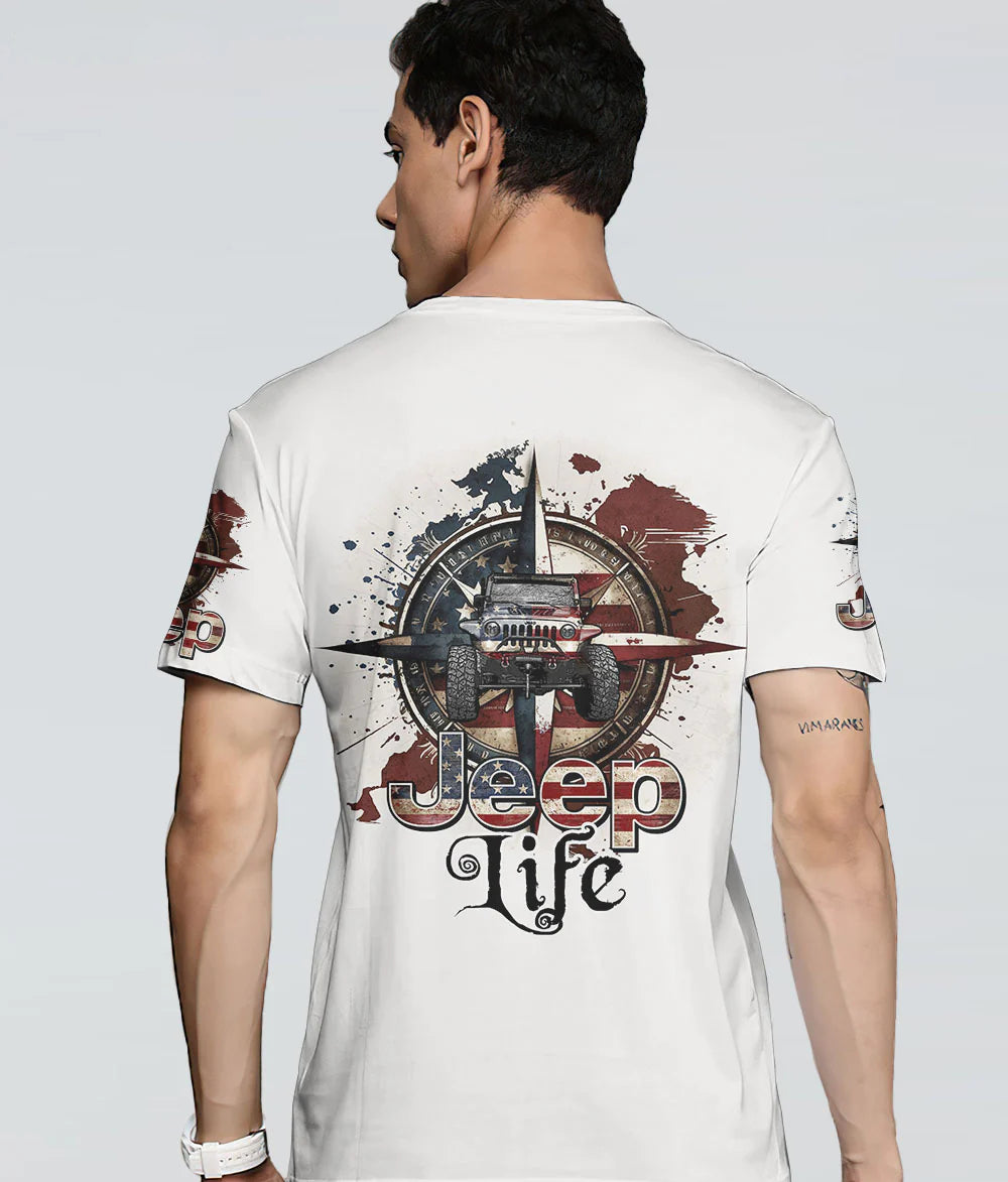 Jeep Life Compass American T-Shirt – Aljaira
