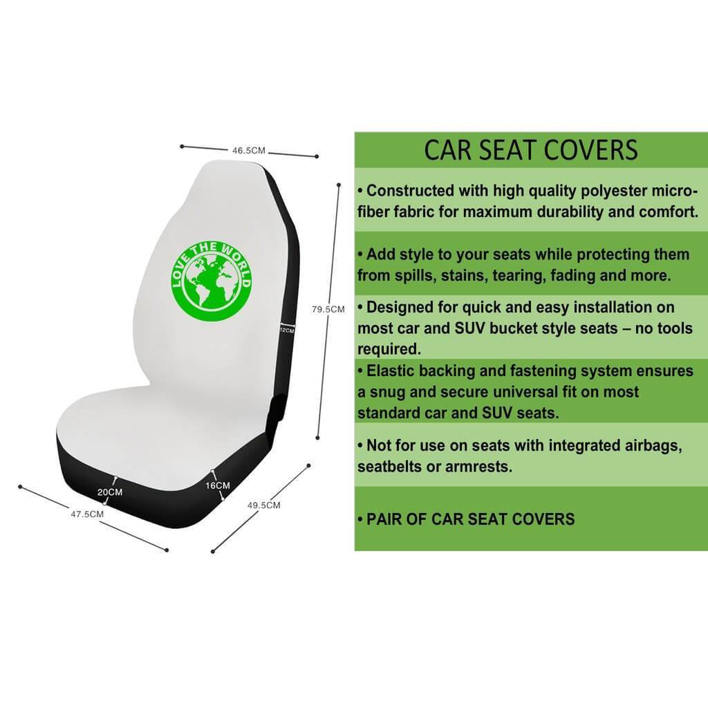 Scotland Car Seat Cover - Scottish Symbols – Aljaira