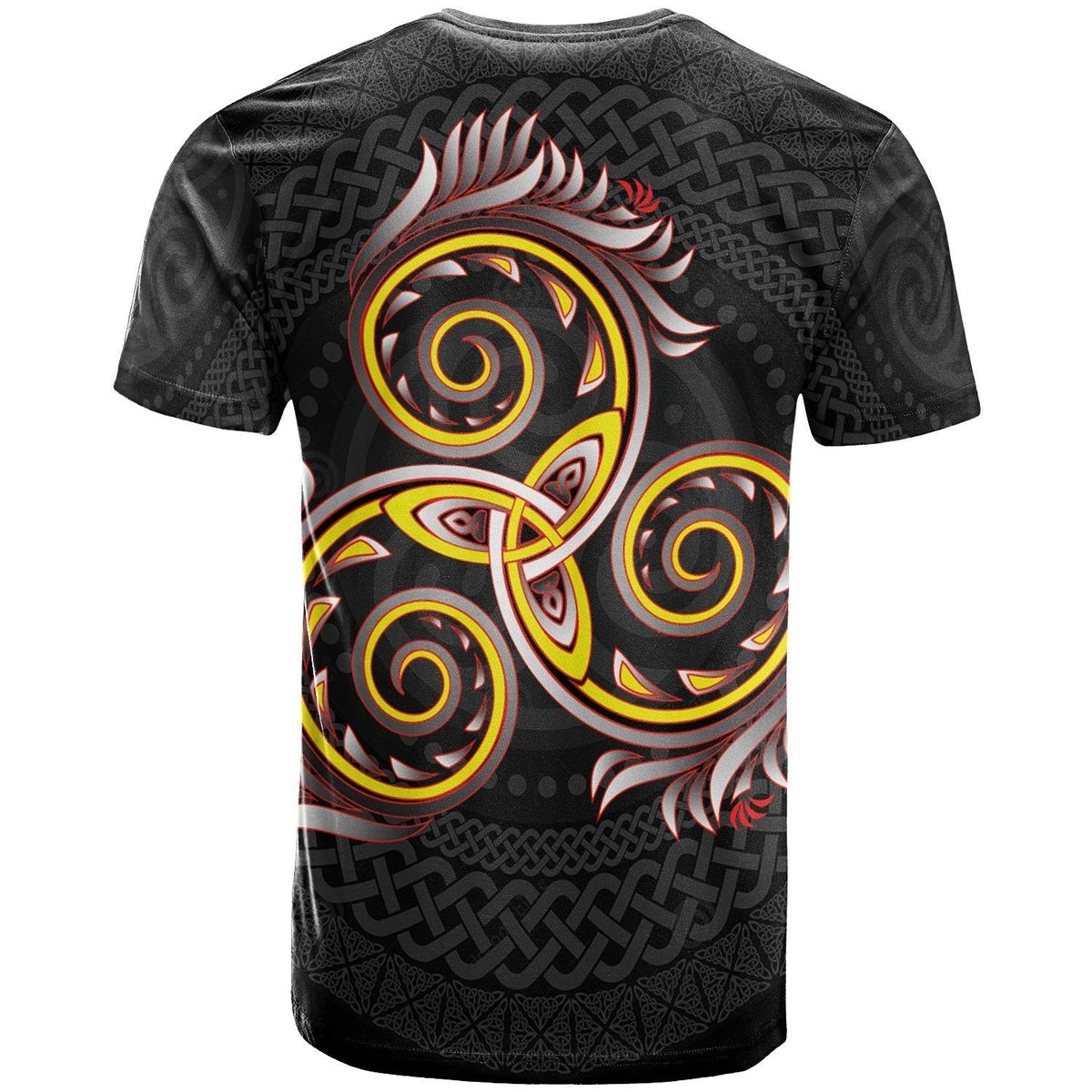 Scotland Celtic T shirt - Celtic Disk Ornament With Triple Spiral Symb ...