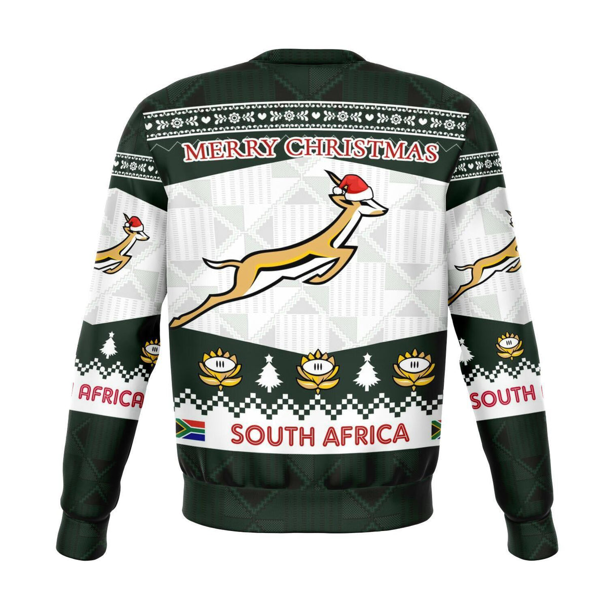 South Africa Springboks Christmas Sweatshirt – Aljaira