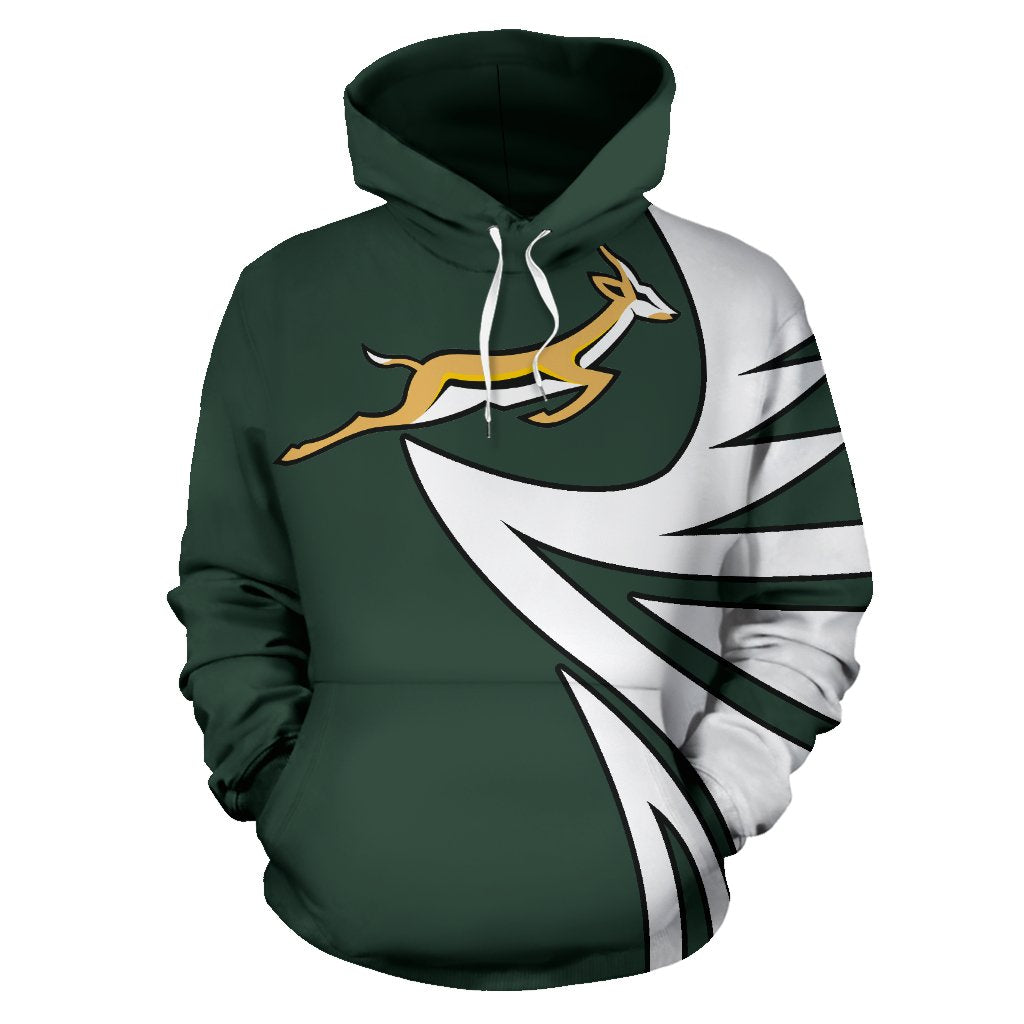 South Africa Springbok Hoodie - Warrior Style – Aljaira