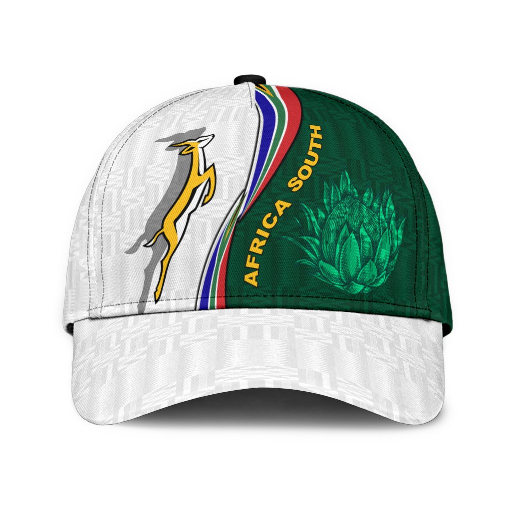 South Africa Classic Cap Springboks Rugby Be Unique - White – Aljaira