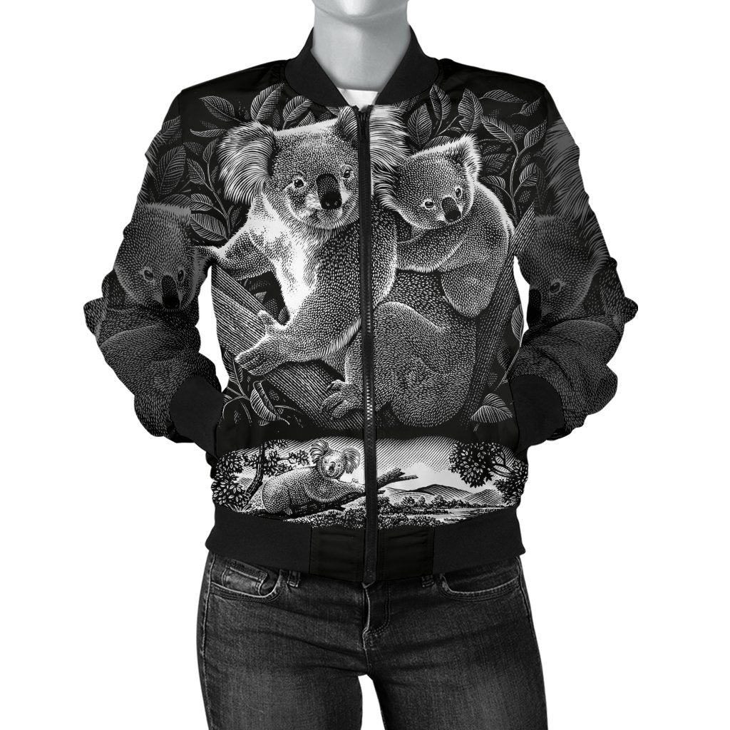 Bomber Jacket - Koala Jacket Family Koala - Women – Aljaira