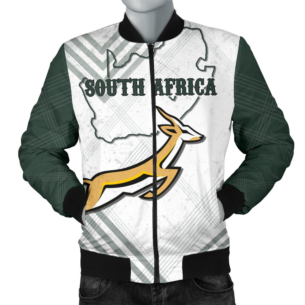 South Africa Springboks Men Bomber Jacket – Aljaira