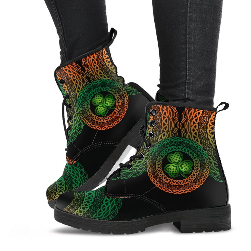 Ireland Celtic Leather Boots - Celtic Pride – Aljaira