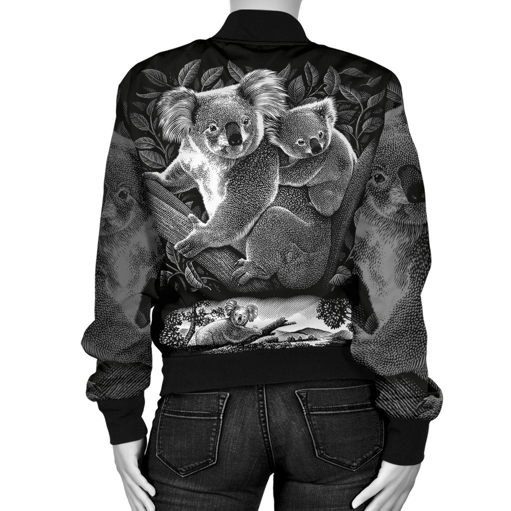 Bomber Jacket - Koala Jacket Family Koala - Women – Aljaira