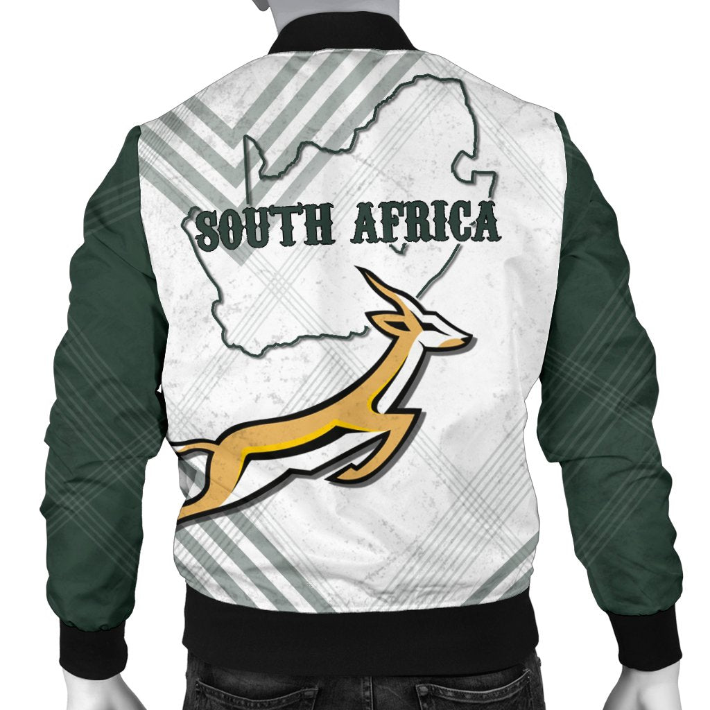 South Africa Springboks Men Bomber Jacket – Aljaira