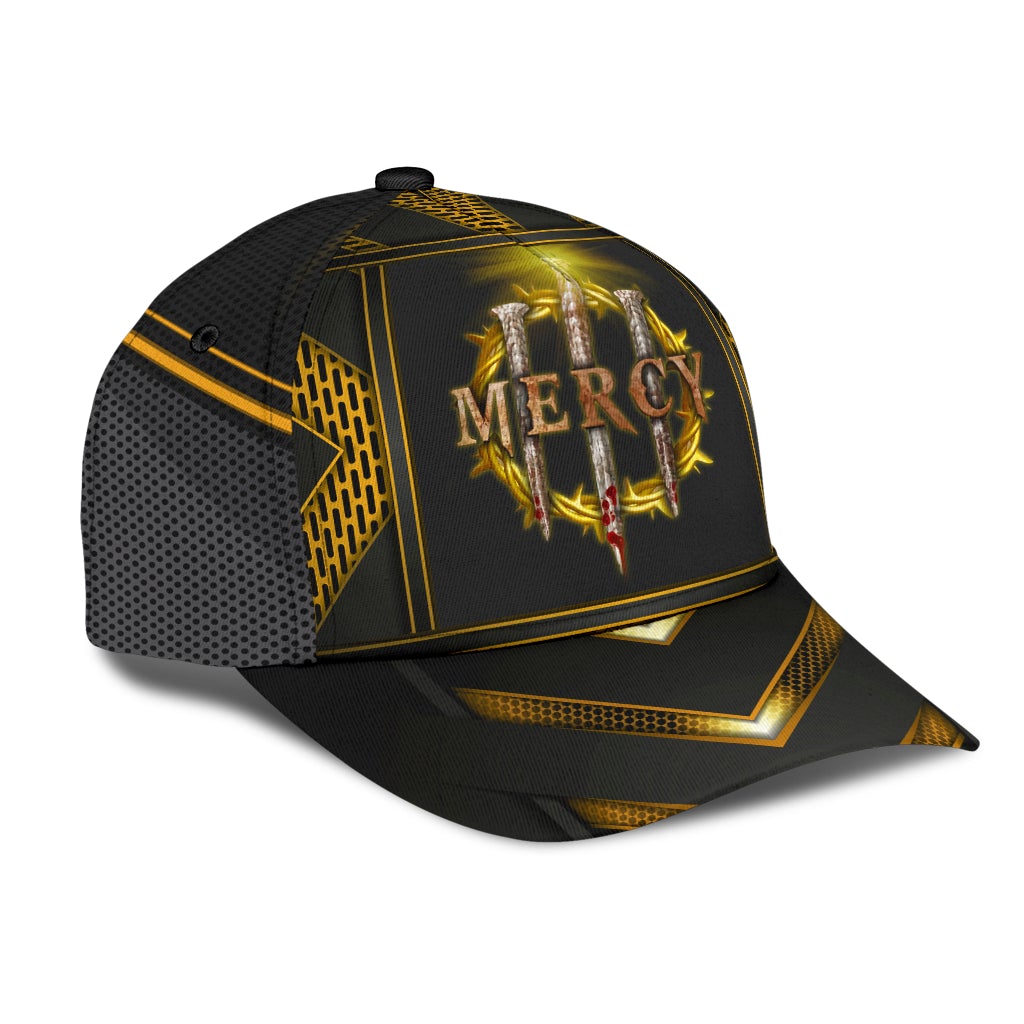 Divine Mercy Jesus Cross Classic Cap LT11 – Aljaira