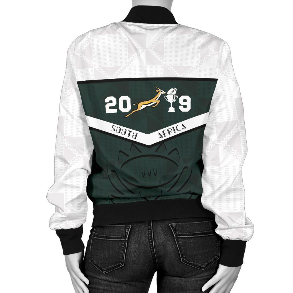 South Africa Springbok Champion 2022 Women Bomber Jacket – Aljaira