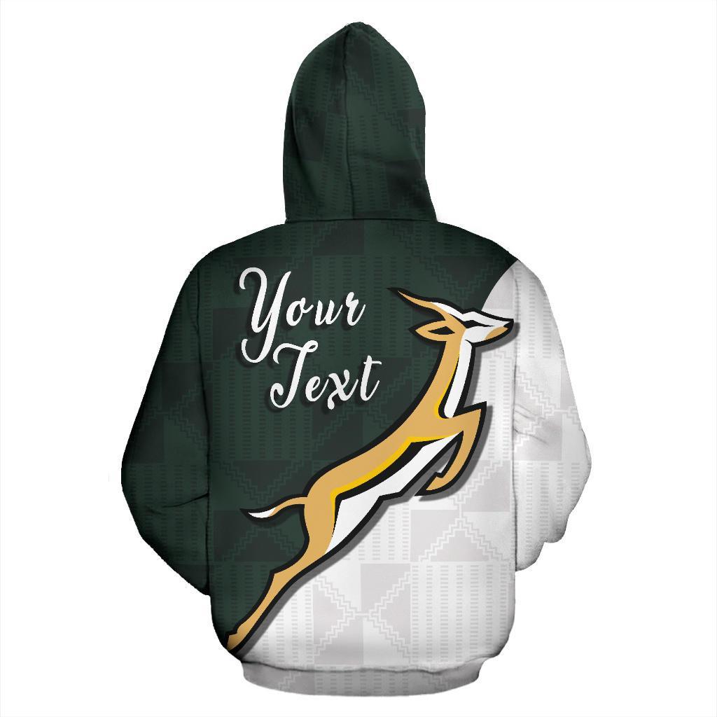 South Africa Springboks Forever Personalized Zip Up Hoodie – Aljaira