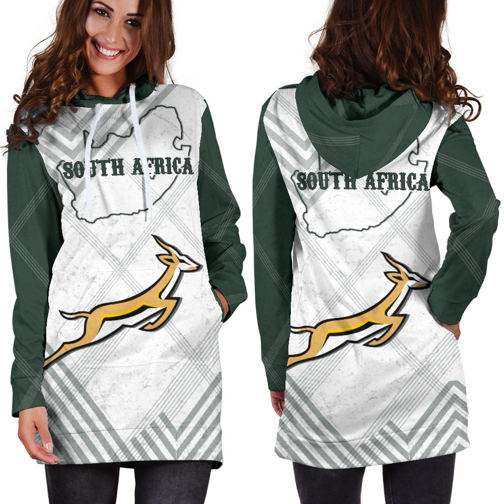 South Africa Springboks Hoodie Dress – Aljaira