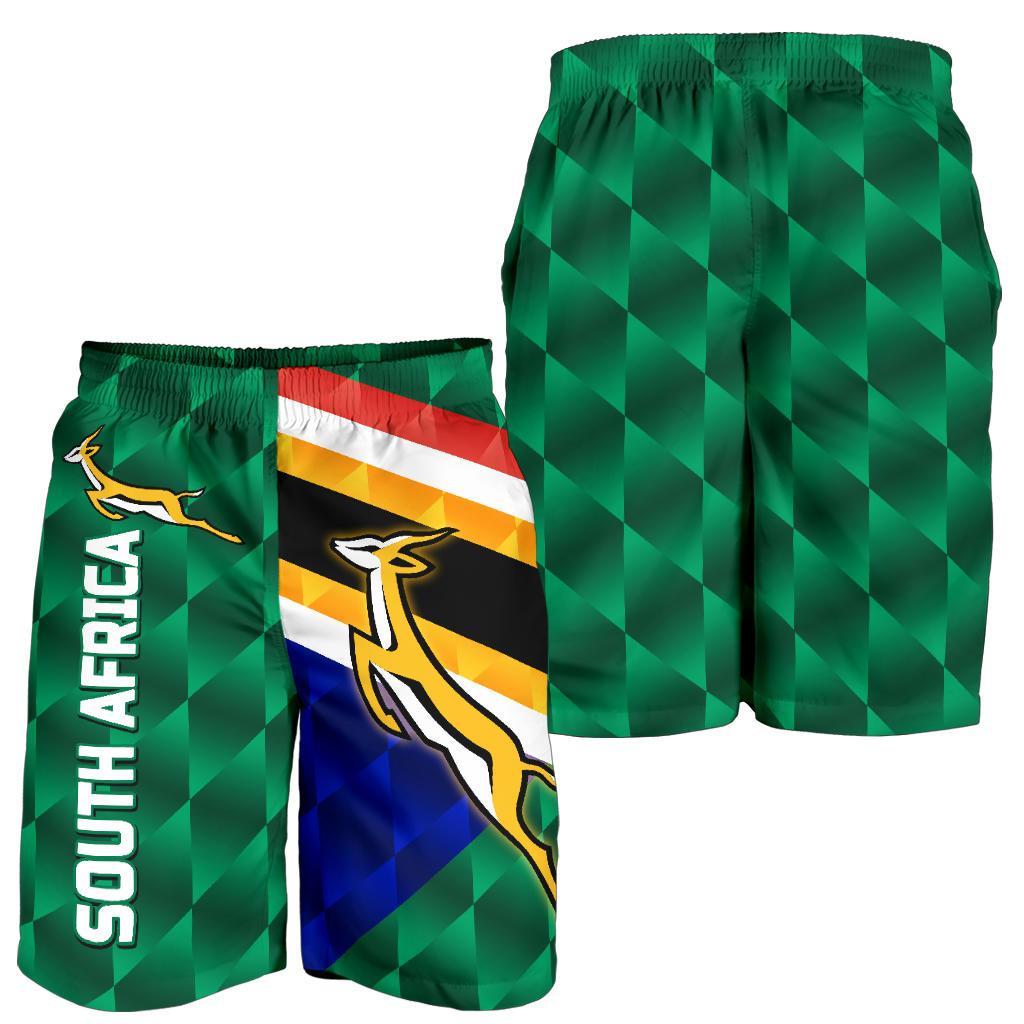 South Africa Men Shorts Springboks Rugby Sporty Style – Aljaira