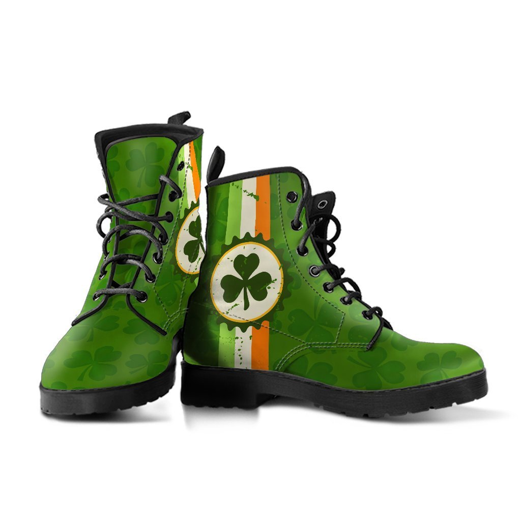 Ireland Celtic Leather Boots - Irish Flag – Aljaira