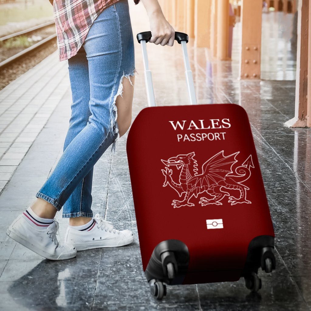 Wales Passport Luggage Cover – Aljaira