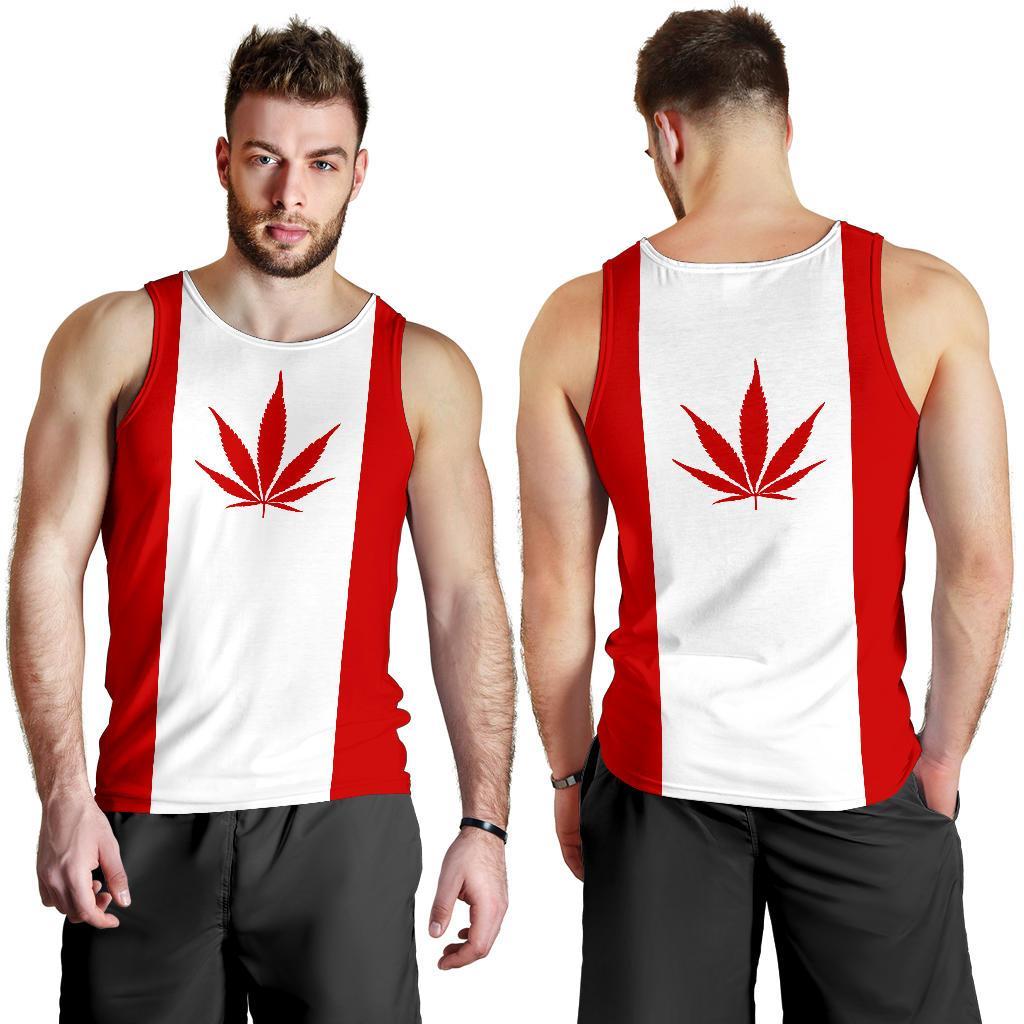 Canada Tank Top Weed Flag – Aljaira