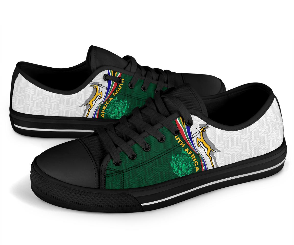 South Africa Low Top Shoe Springboks Rugby Be Unique - White – Aljaira
