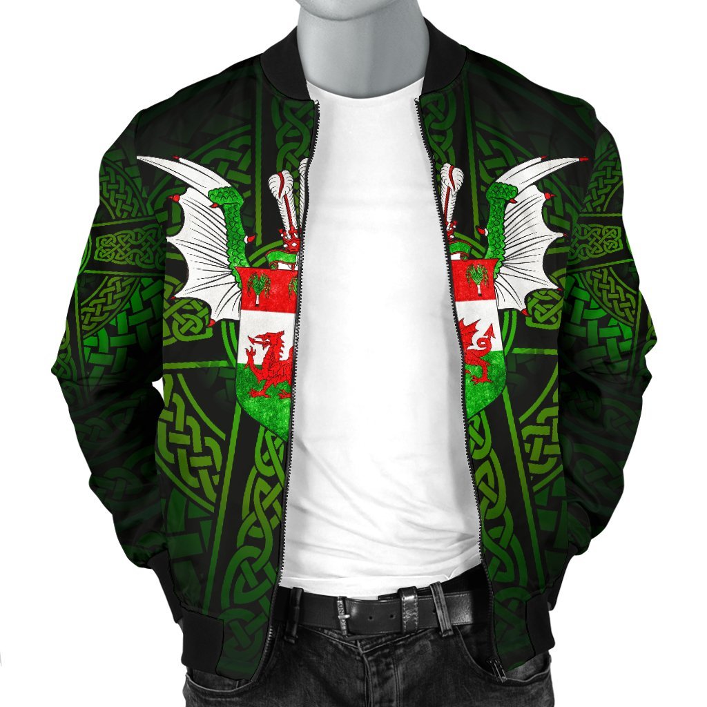 Wales Men's Bomber Jacket - Red Dragon – Aljaira