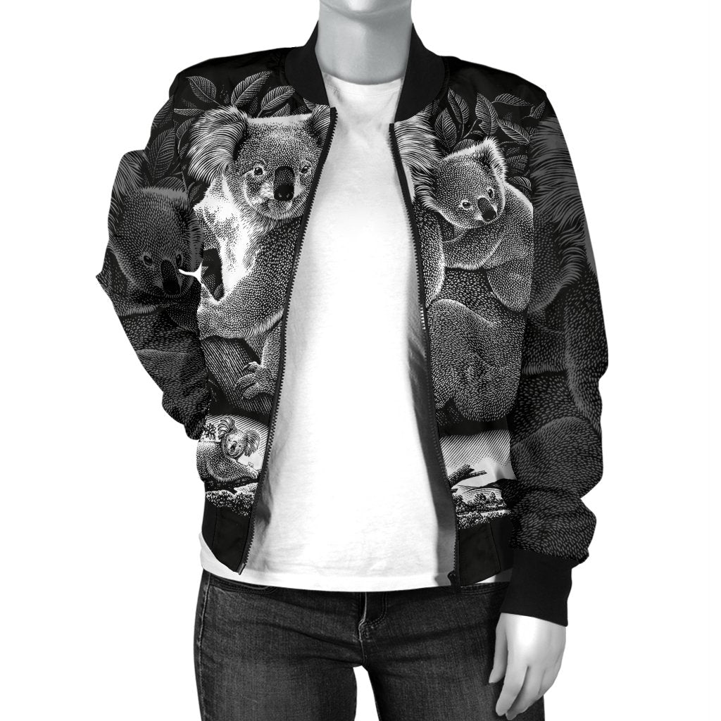 Bomber Jacket - Koala Jacket Family Koala - Women – Aljaira