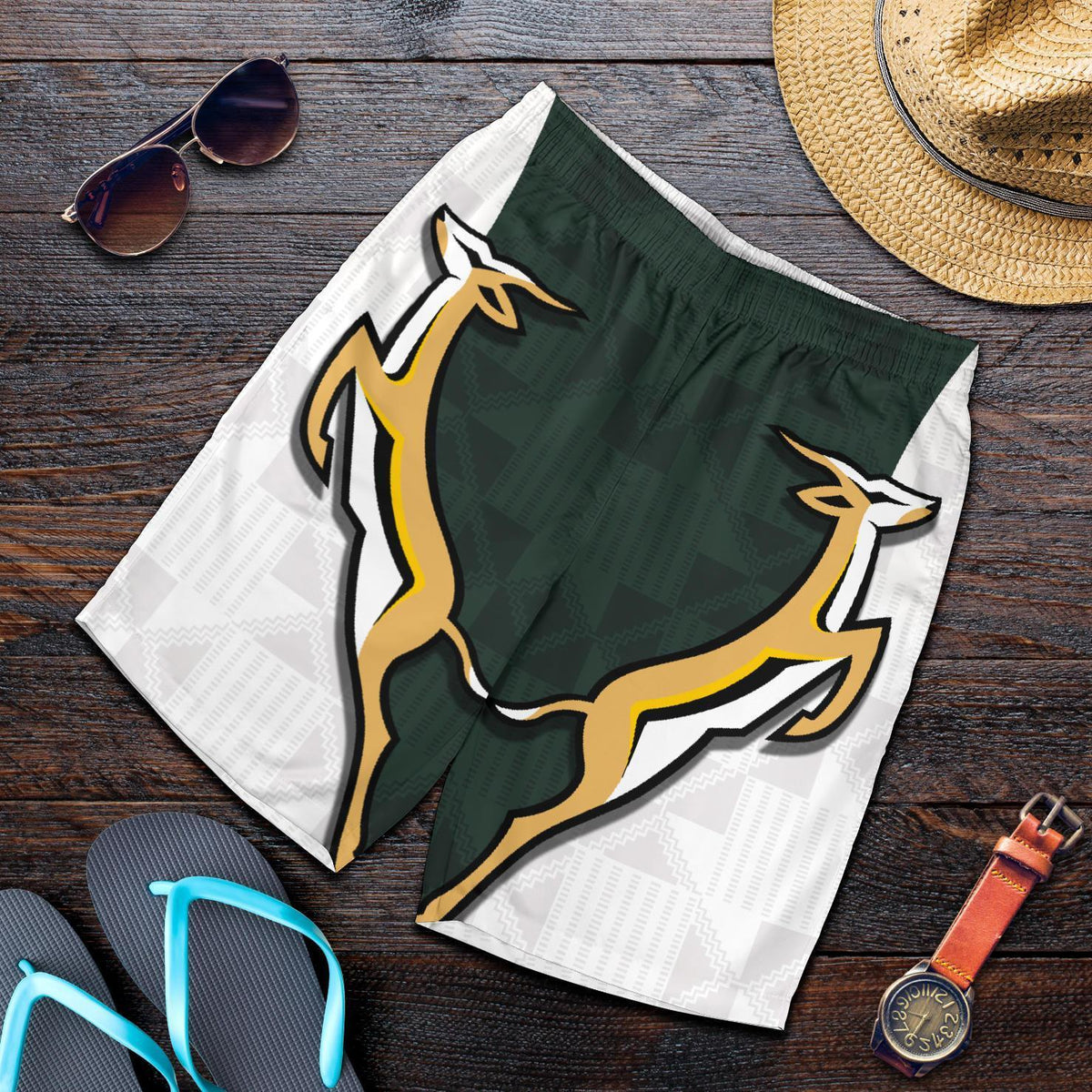South Africa Springboks Forever Men Shorts – Aljaira