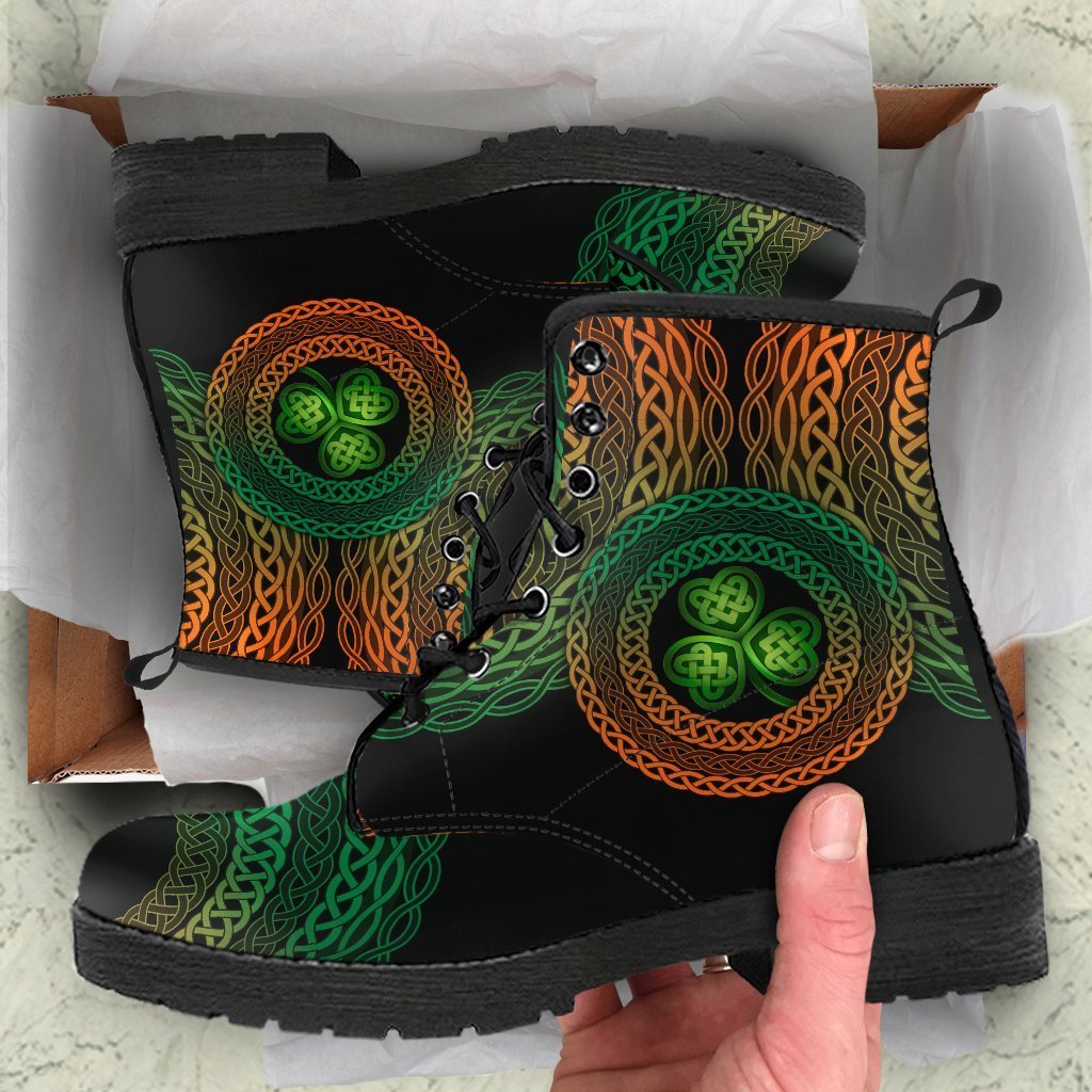 Ireland Celtic Leather Boots - Celtic Pride – Aljaira