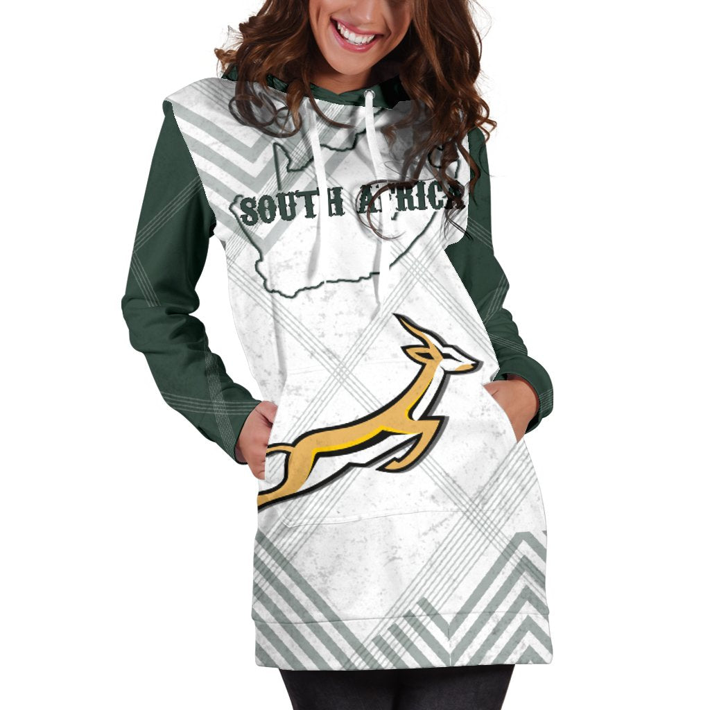 South Africa Springboks Hoodie Dress – Aljaira