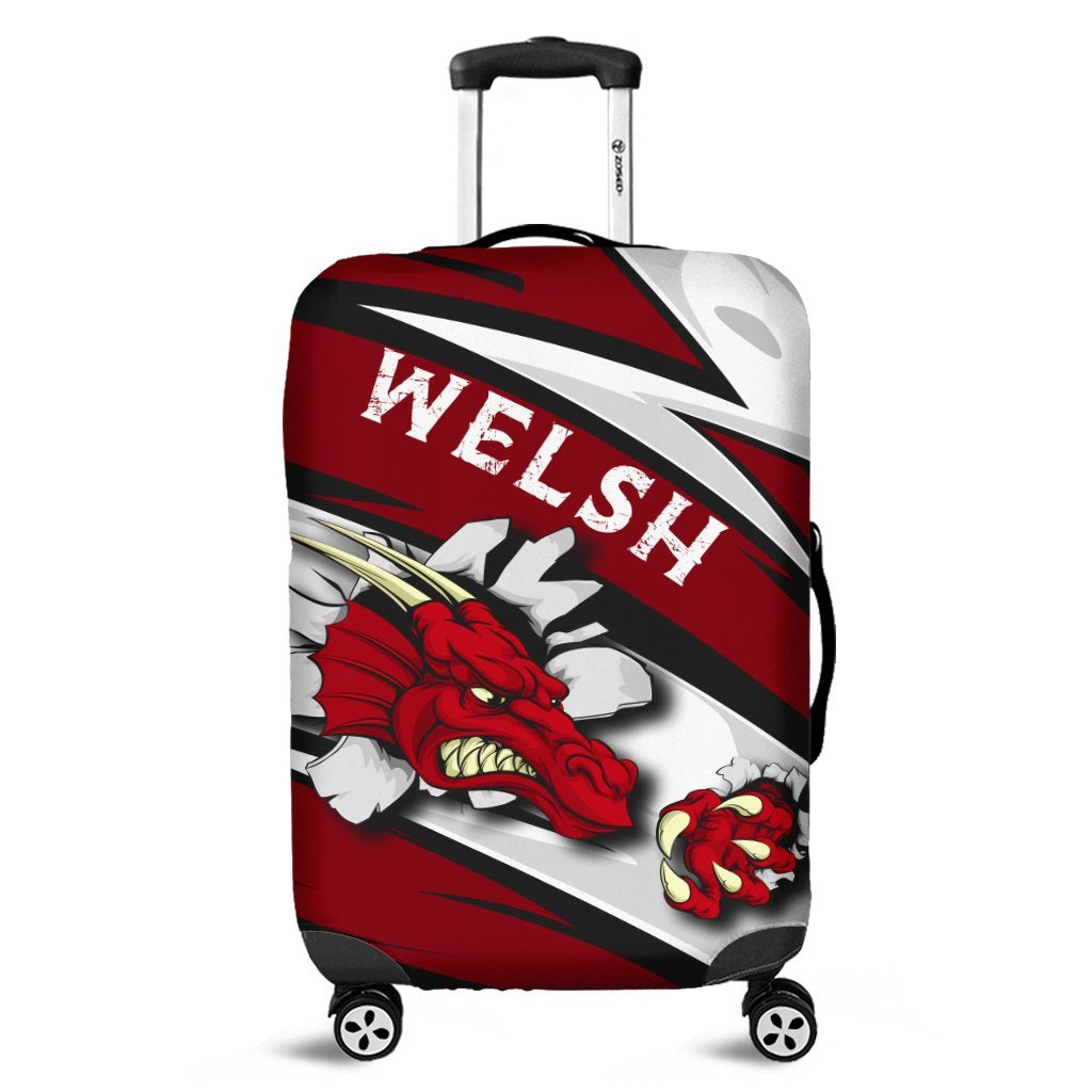 Wales Bloody Dragon of Welsh Luggage Cover - Lode Style – Aljaira