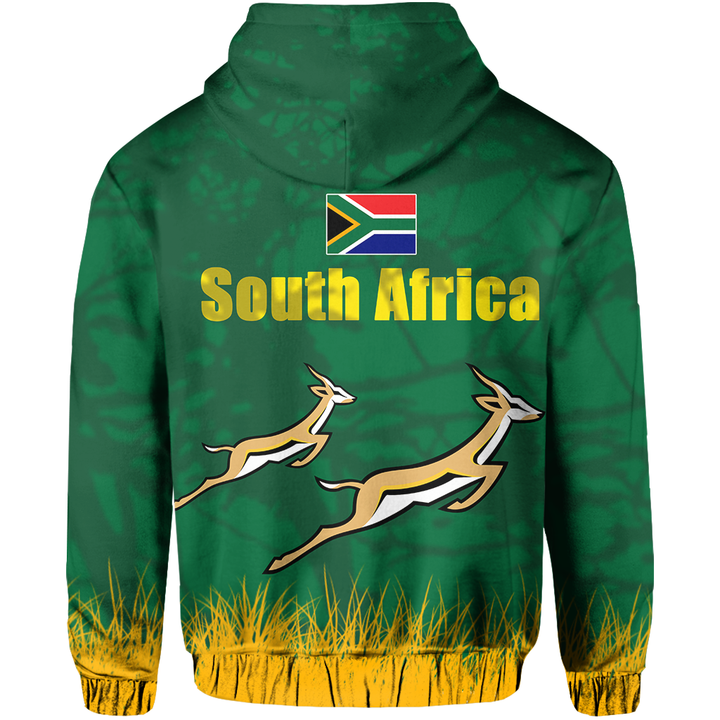 South Africa Springboks Hoodie (Zip - Up) – Aljaira