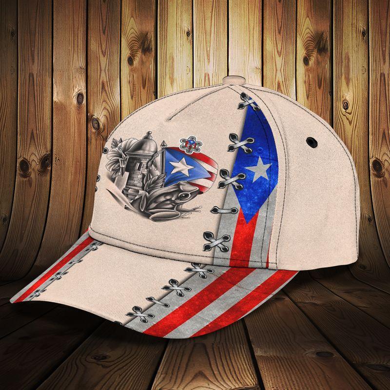 Puerto Rico Taino Symbols Flag Classic Cap LT10 – Aljaira