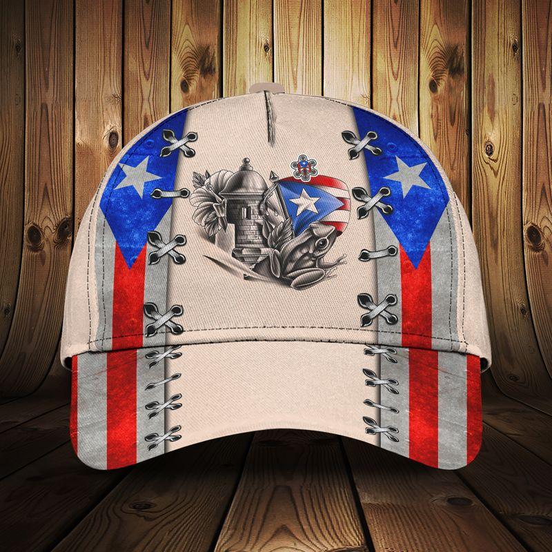 Puerto Rico Taino Symbols Flag Classic Cap LT10 – Aljaira