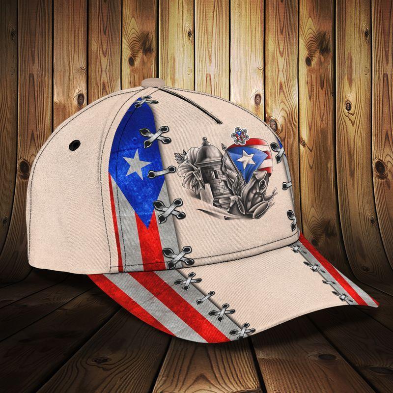 Puerto Rico Taino Symbols Flag Classic Cap LT10 – Aljaira