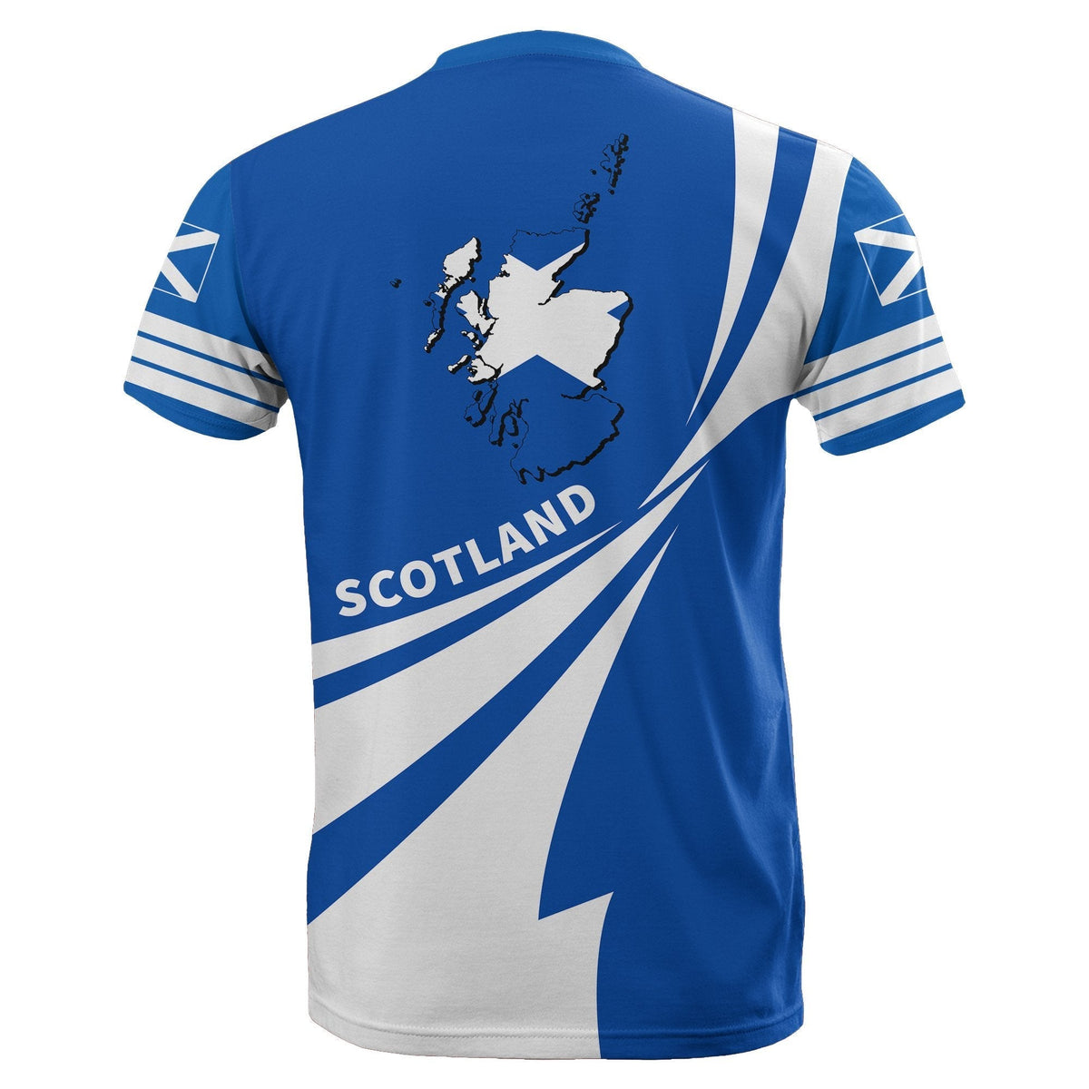 Scotland T shirt Flag Doma Style – Aljaira