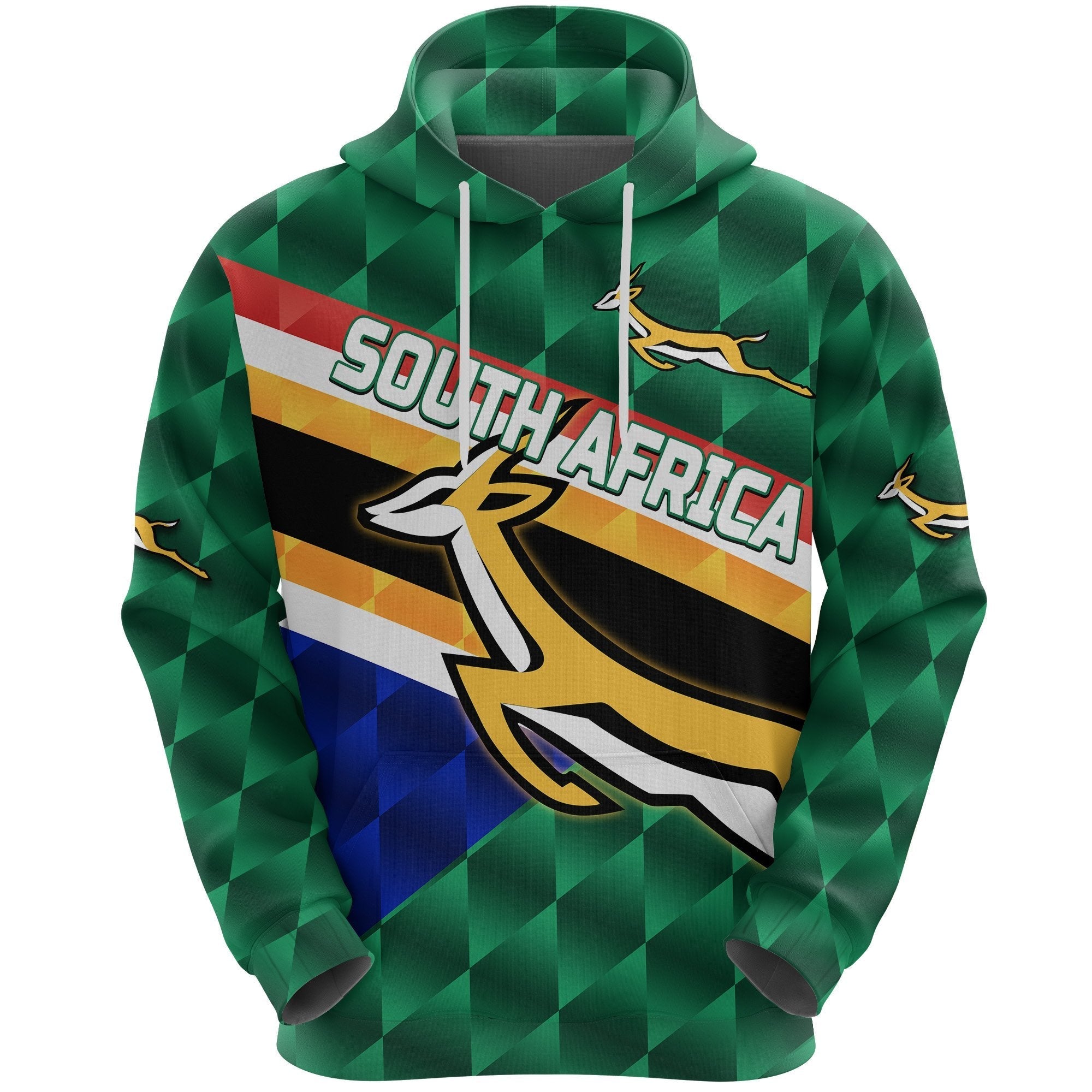 South Africa Hoodie Springboks Rugby Sporty Style – Aljaira