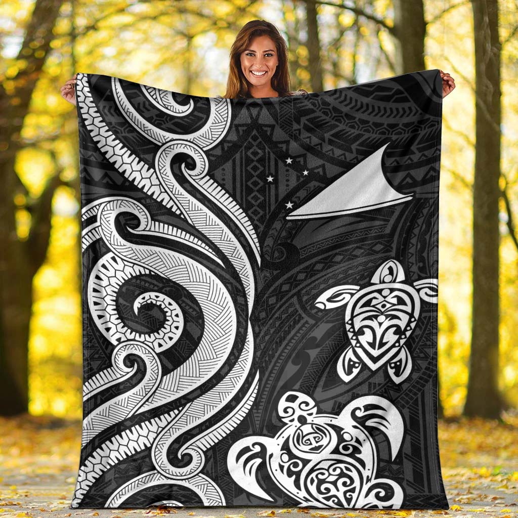 Tokelau Premium Blanket - White Tentacle Turtle – Aljaira