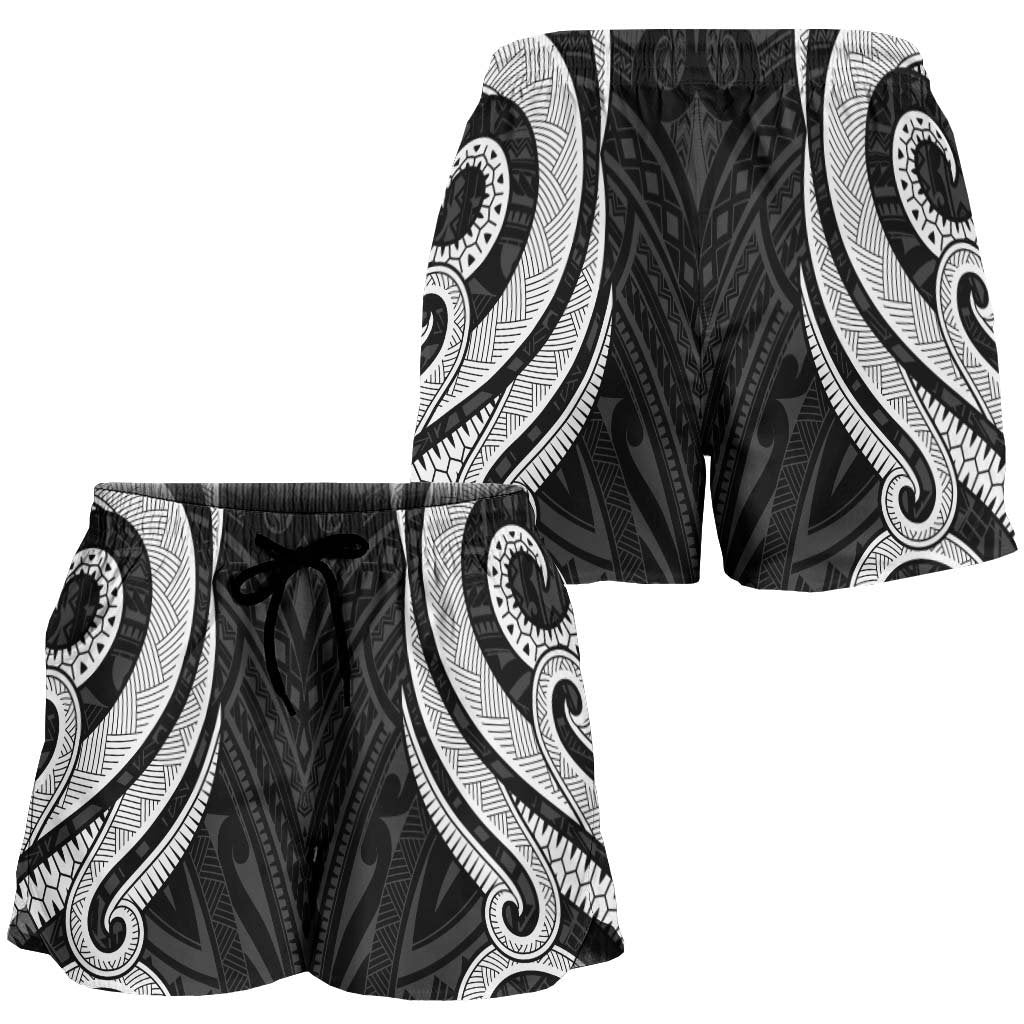 Tokelau Women's Short - White Tentacle Turtle – Aljaira